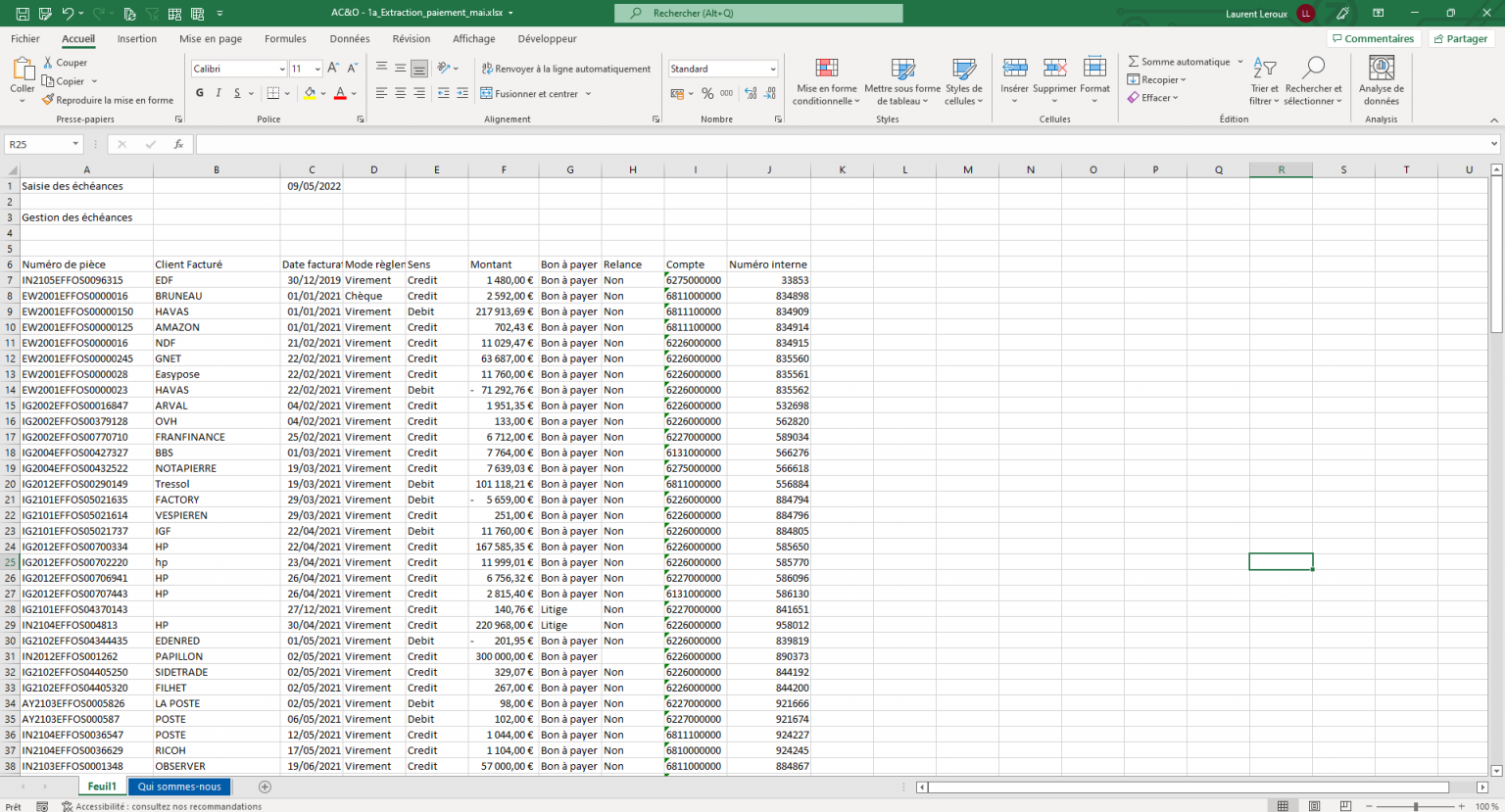 Excel avancé pour la comptabilité et la finance - AC&O